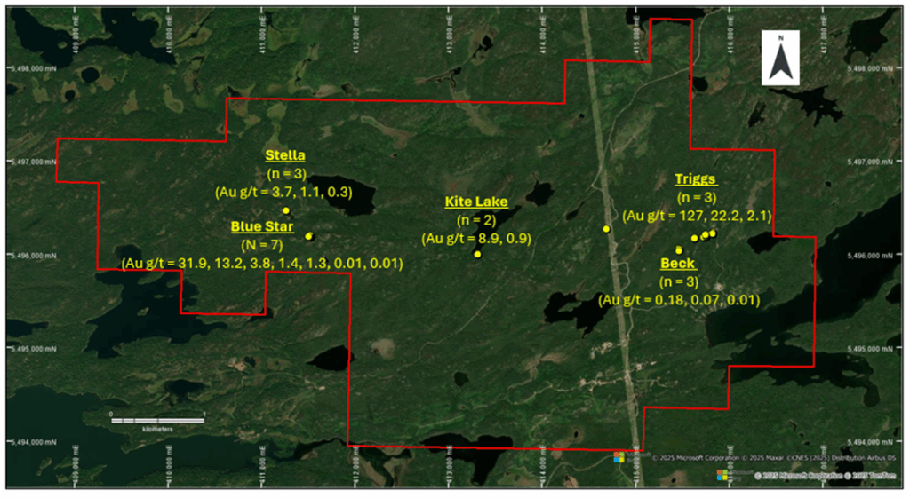New Age Metals Options Bonanza Gold Project, Kenora Gold District ...